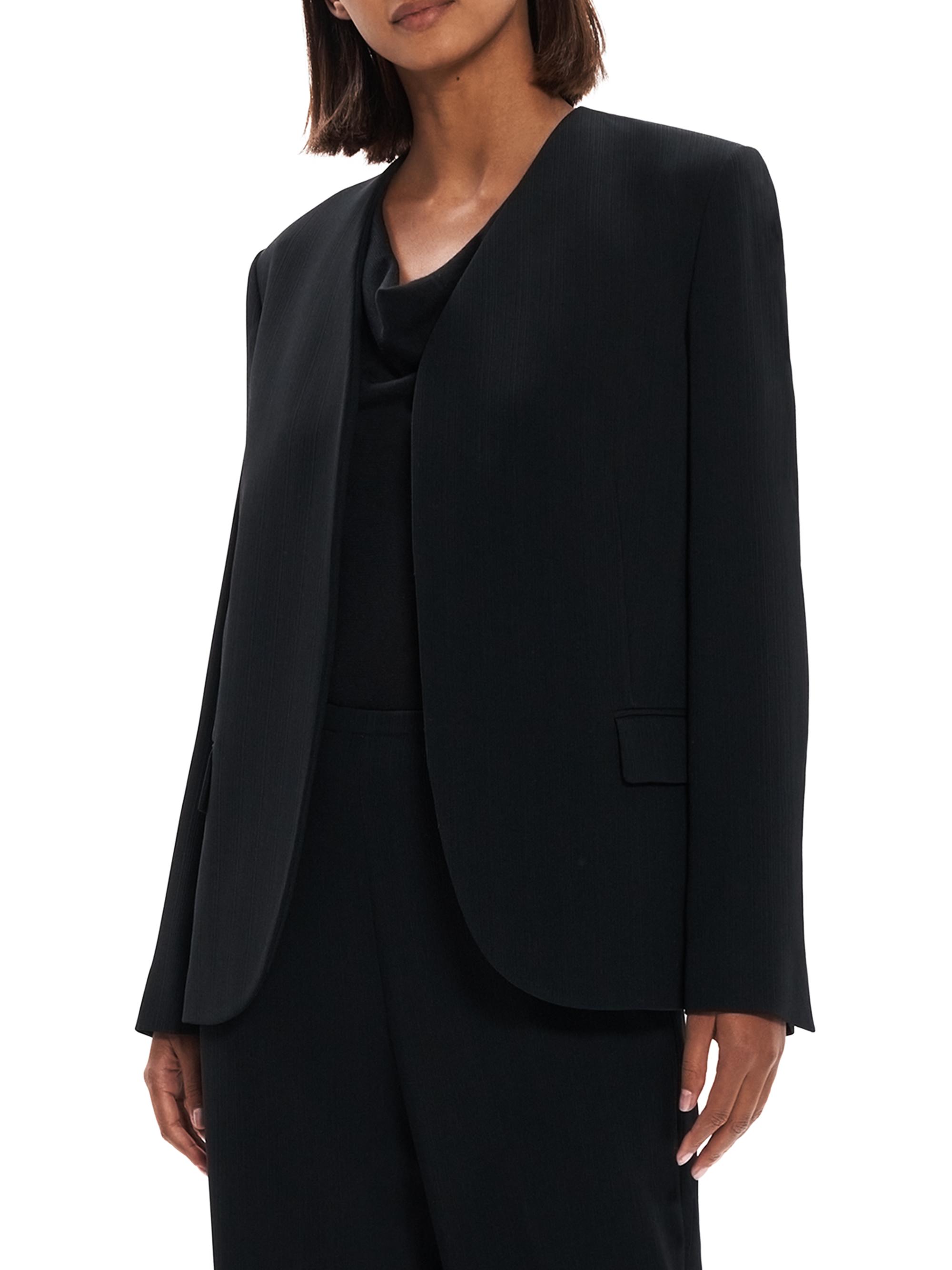 Shop Theory Tailored Lapelless Blazer | Saks Fifth Avenue