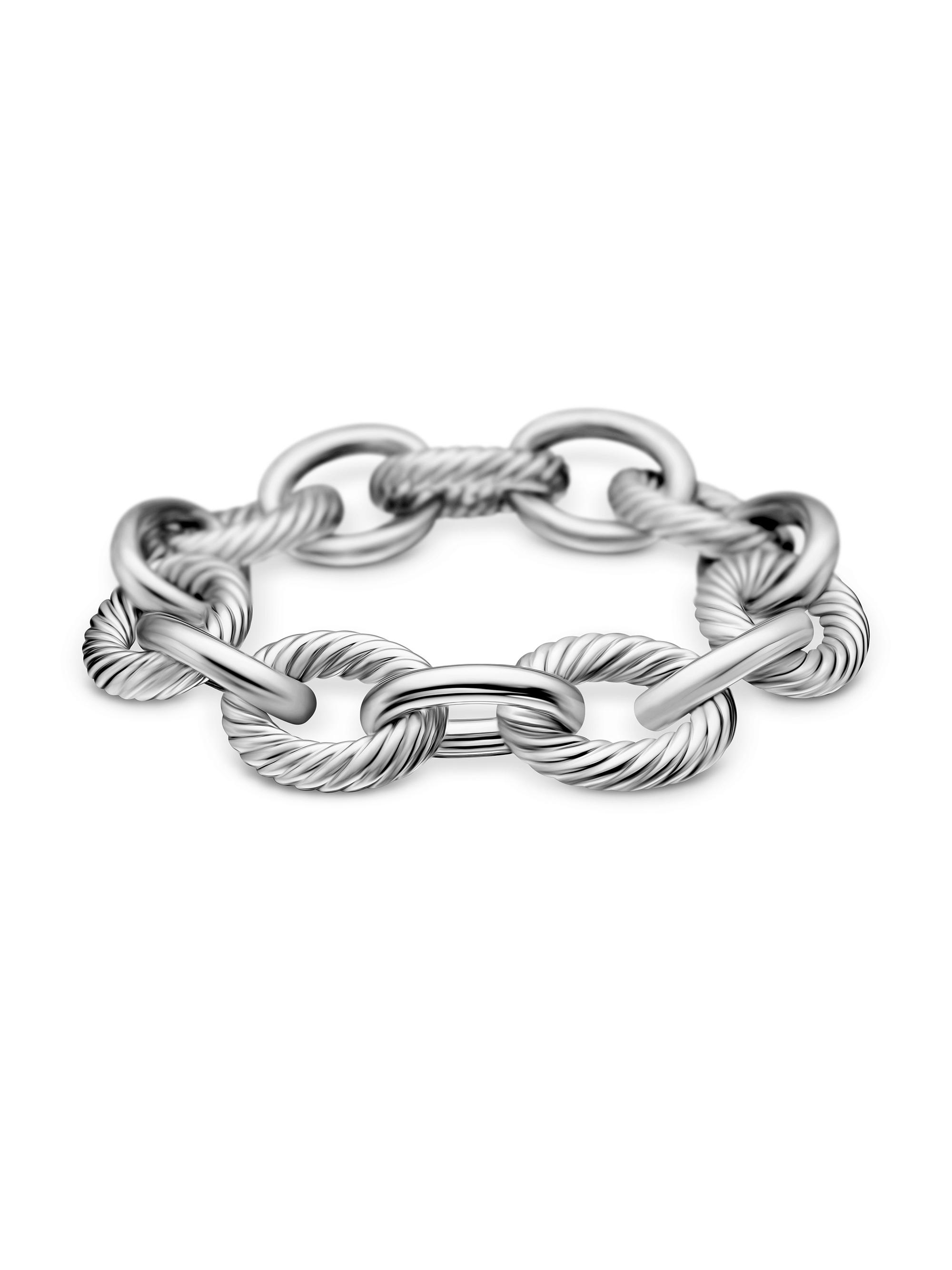 Shop David Yurman Oval Extra-Large Link Bracelet | Saks Fifth Avenue