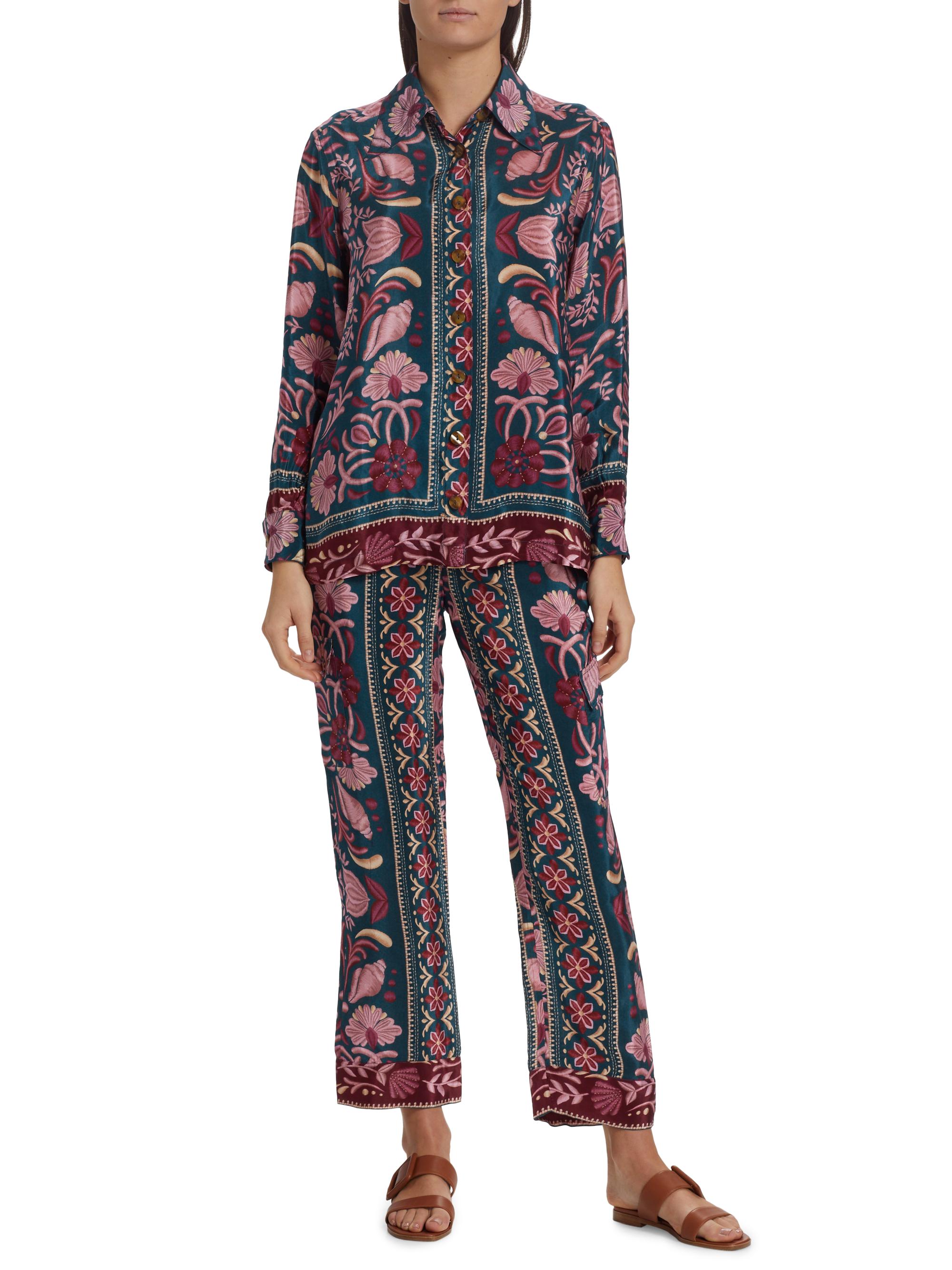 Shop Farm Rio Seashell Tapestry Buttoned Shirt | Saks Fifth Avenue