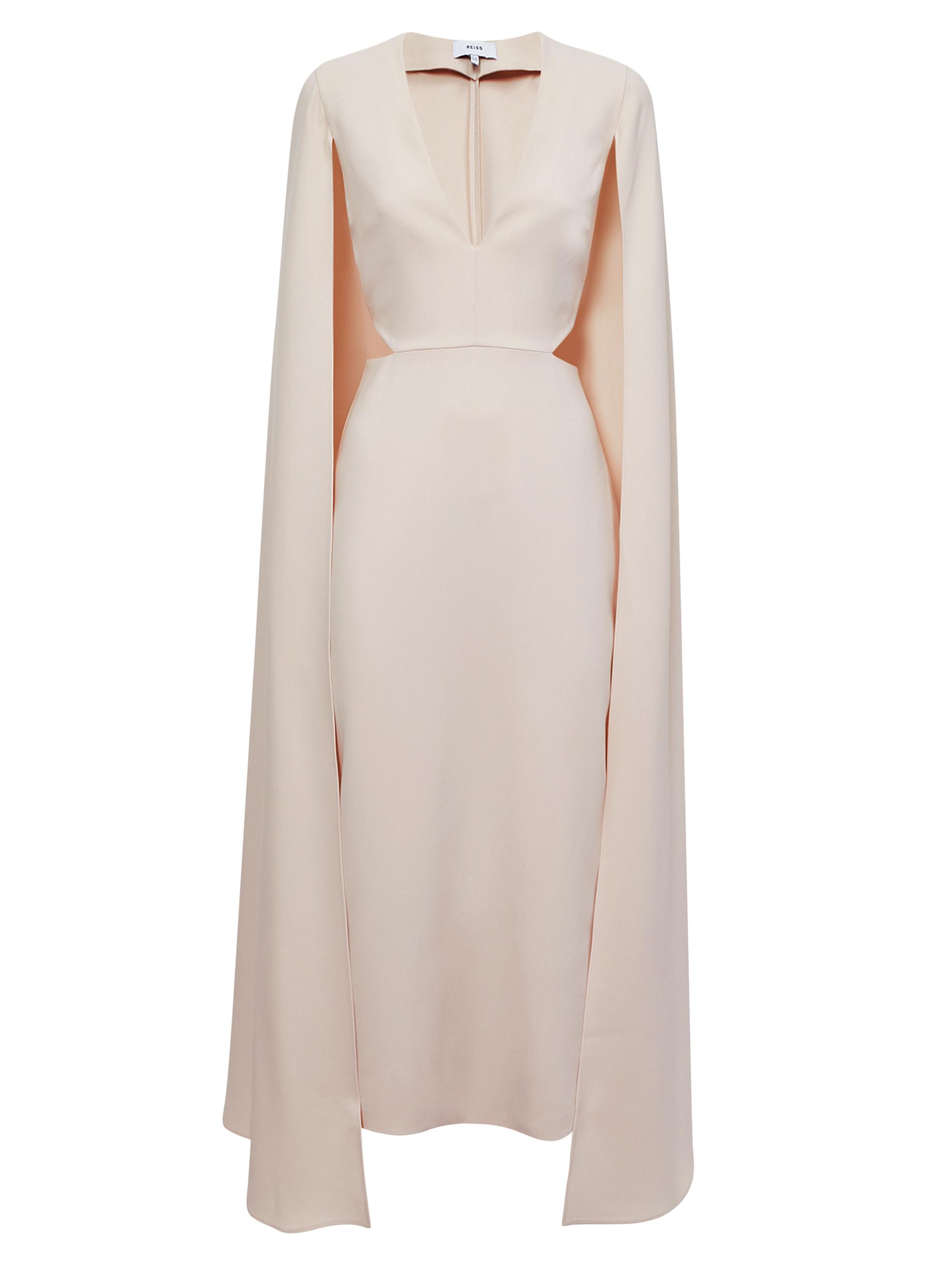 Shop Reiss Kate Cut-Out Cape Midi-Dress | Saks Fifth Avenue