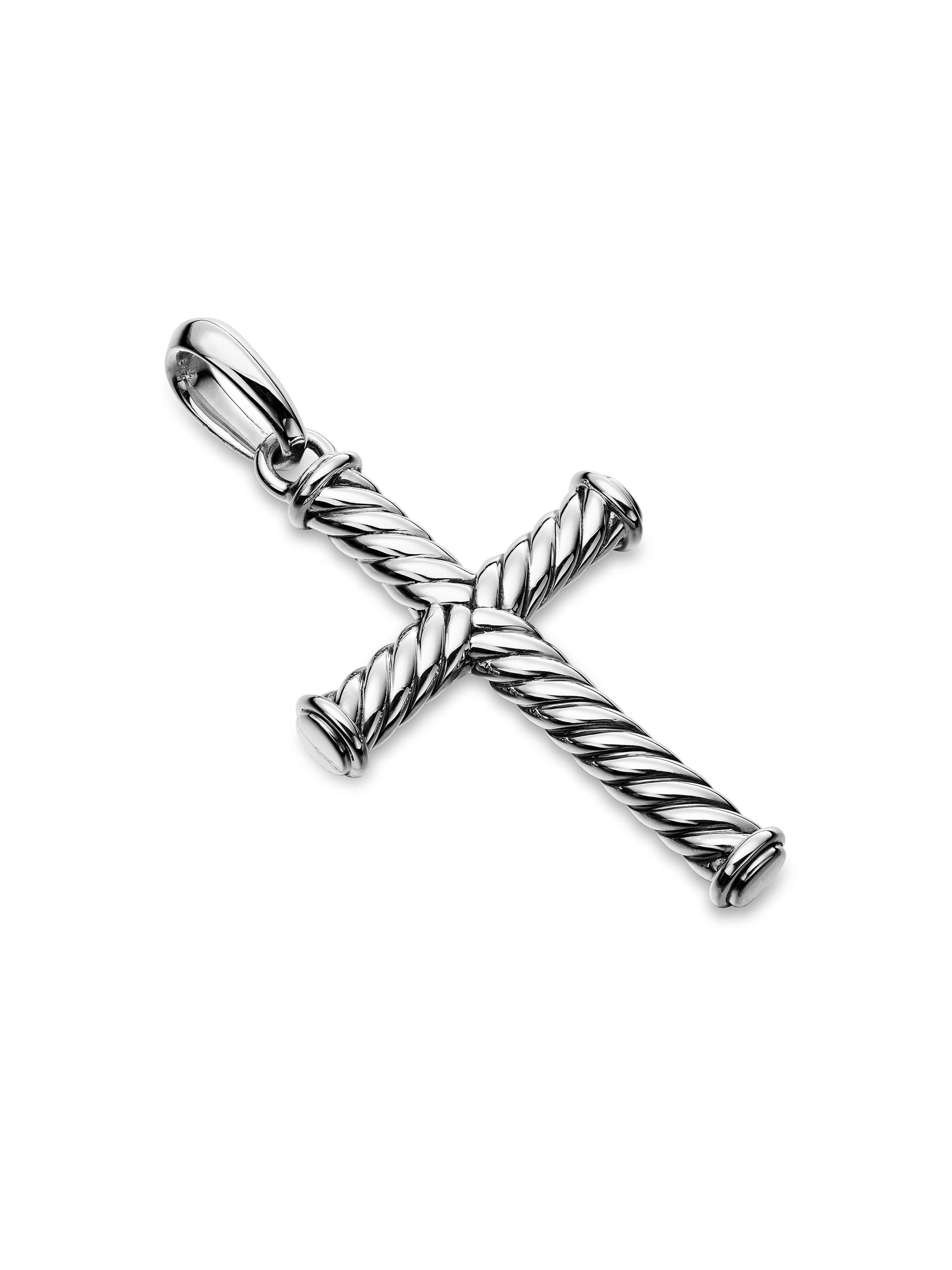Shop David Yurman Cable Cross Pendant | Saks Fifth Avenue