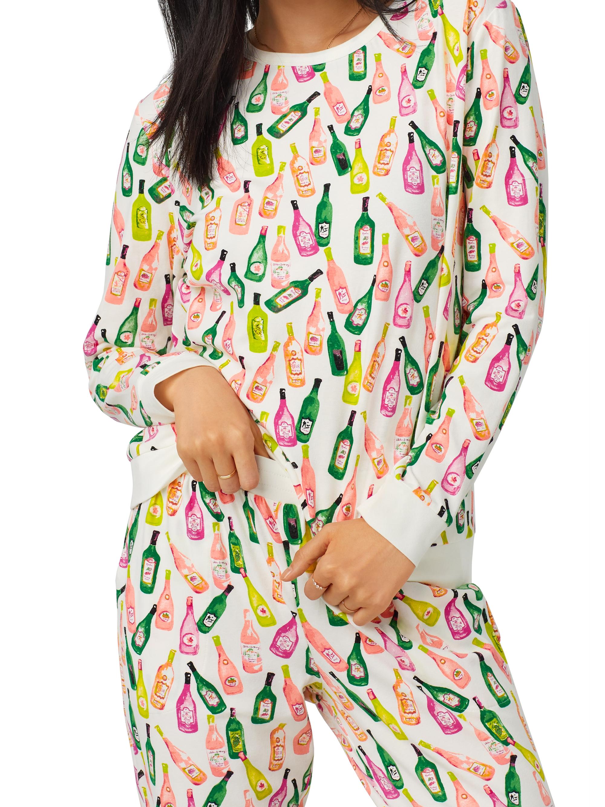 Shop BedHead Pajamas Wine Bottle Long Pajama Set | Saks Fifth Avenue