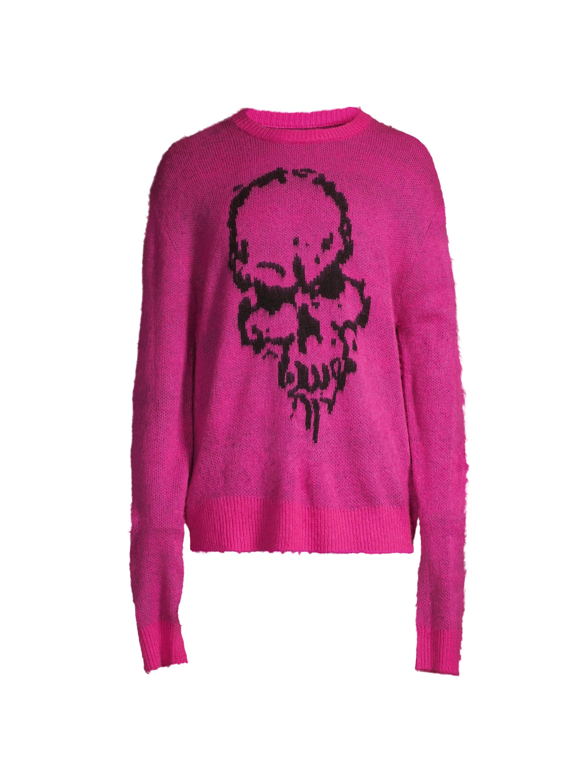 Shop Noon Goons Gatekeeper Skull Intarsia Sweater | Saks Fifth Avenue