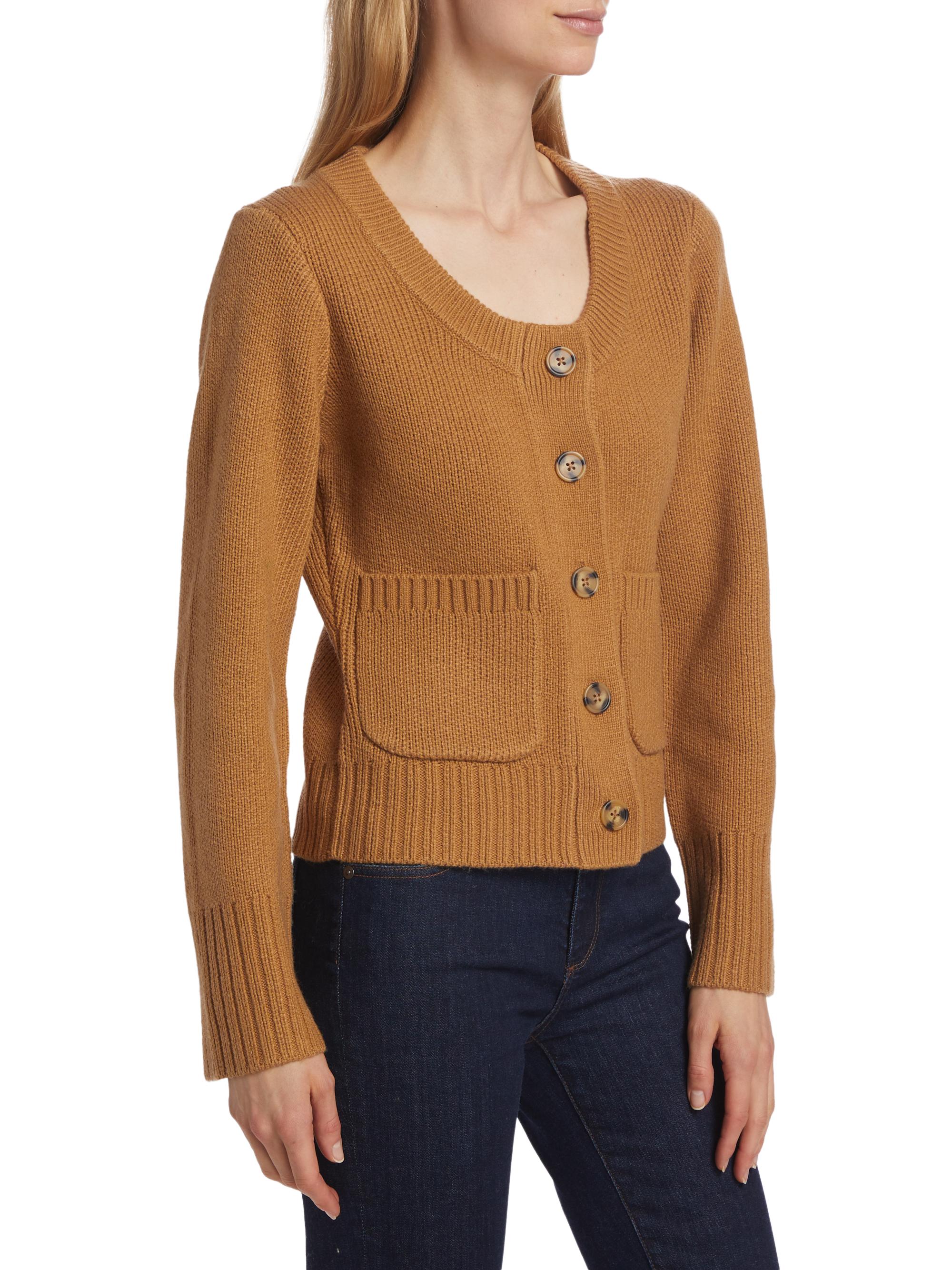 Shop Design History Scoop-Neck Cardigan | Saks Fifth Avenue
