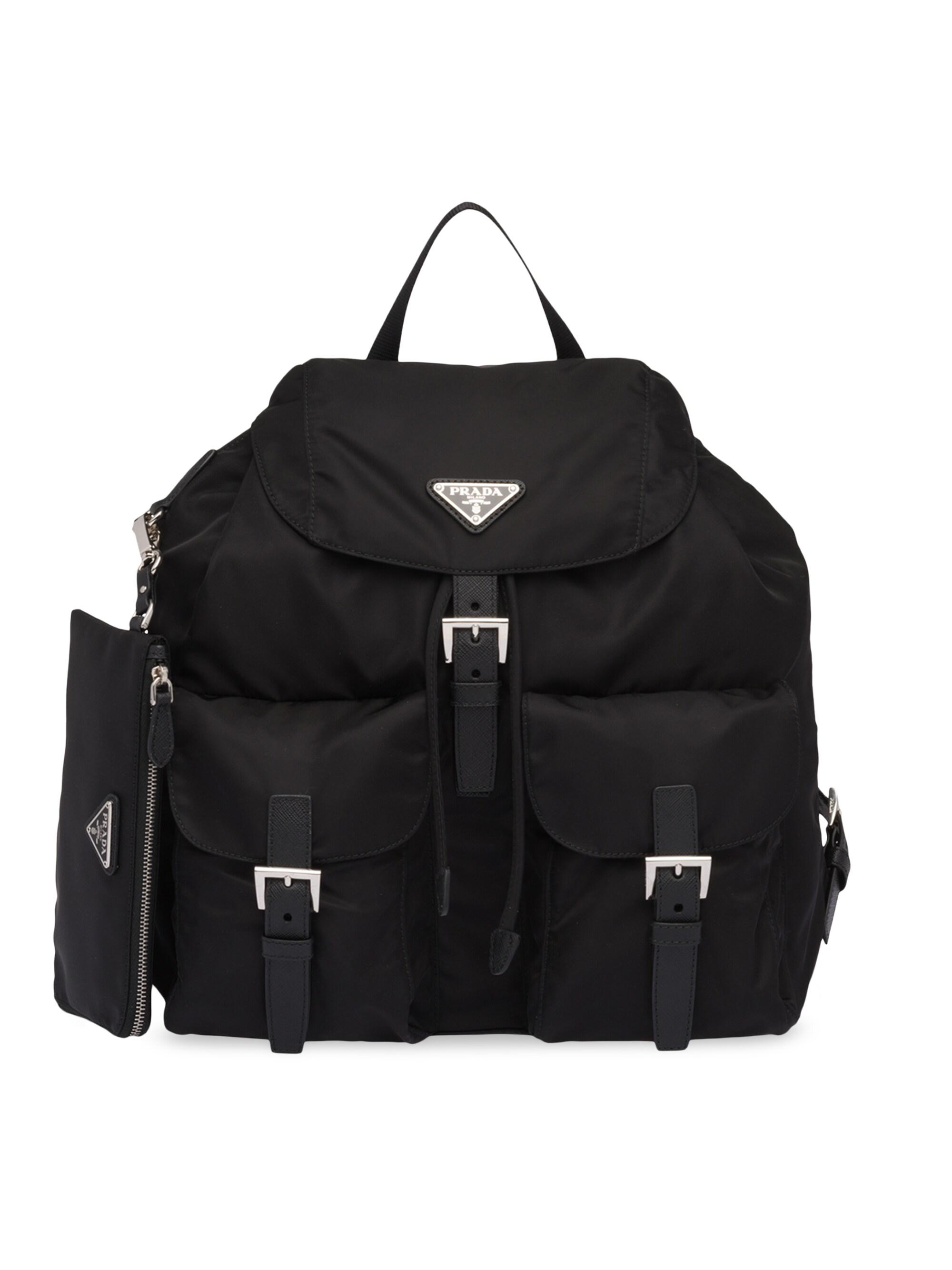 Shop Prada Re-Nylon Medium Backpack | Saks Fifth Avenue
