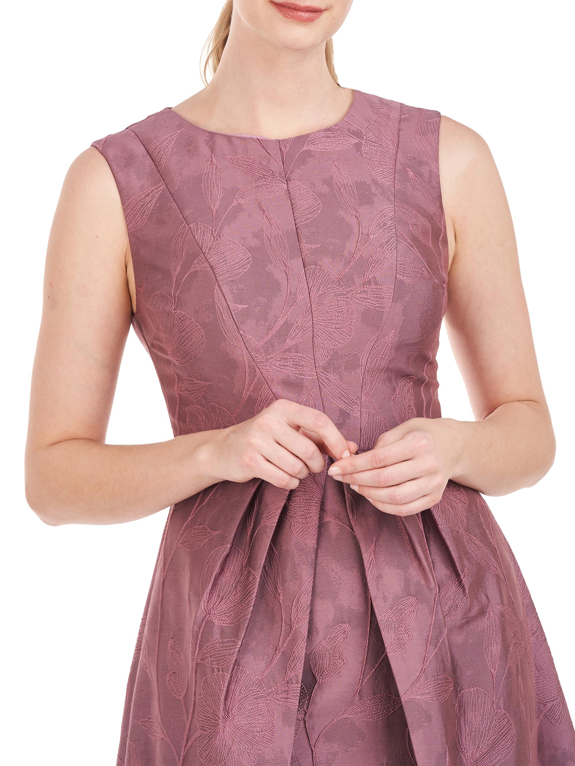 Shop Kay Unger Norma Jacquard Cocktail Dress | Saks Fifth Avenue
