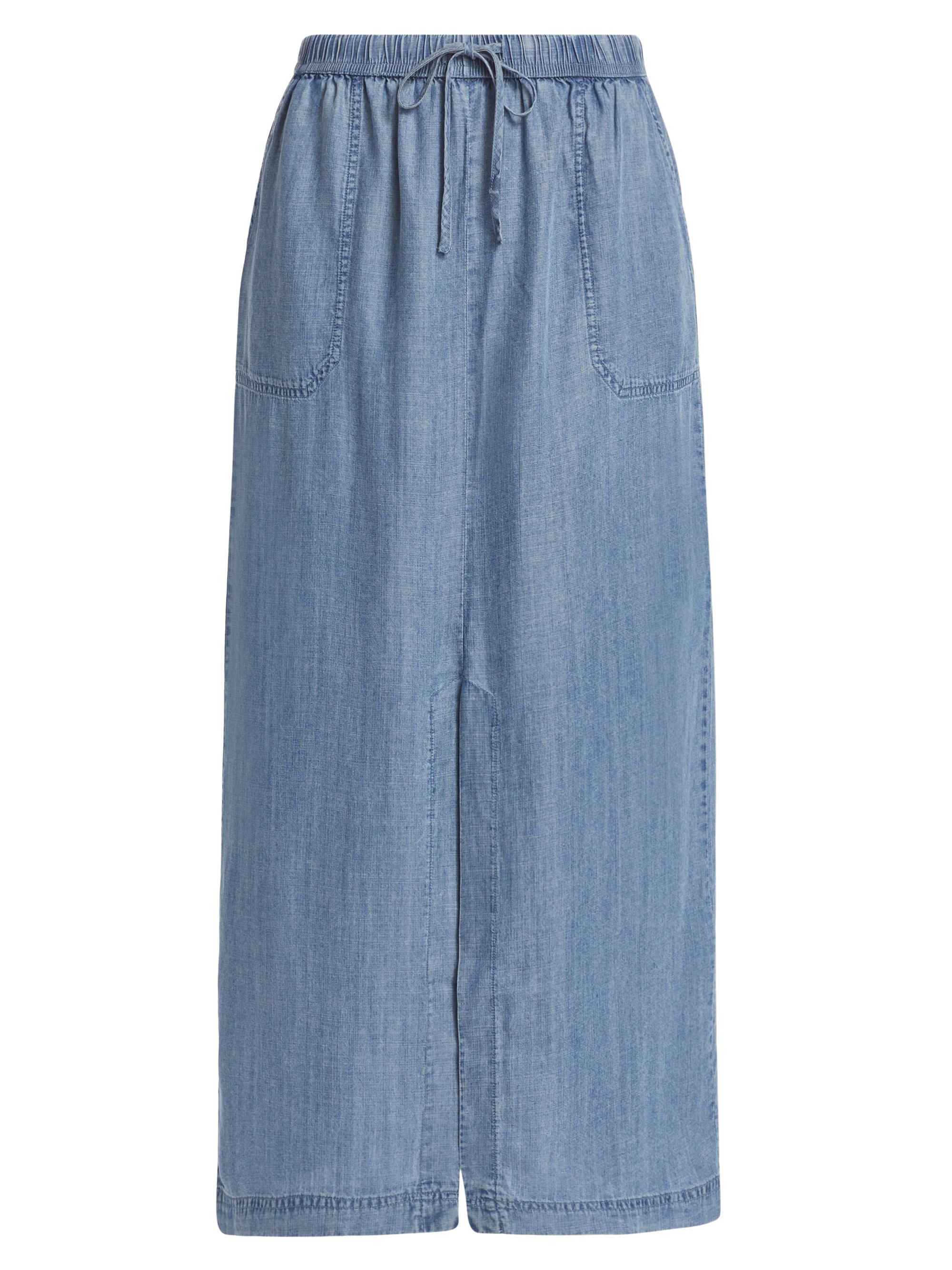 Shop Splendid Angie Denim Maxi Skirt | Saks Fifth Avenue