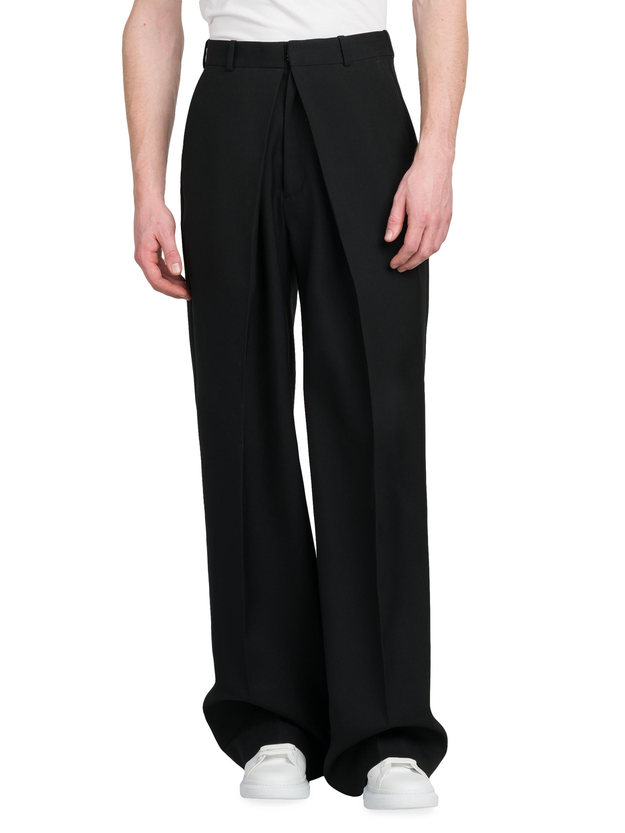Shop Alexander McQueen Formal Deep Pleated Trousers | Saks Fifth Avenue