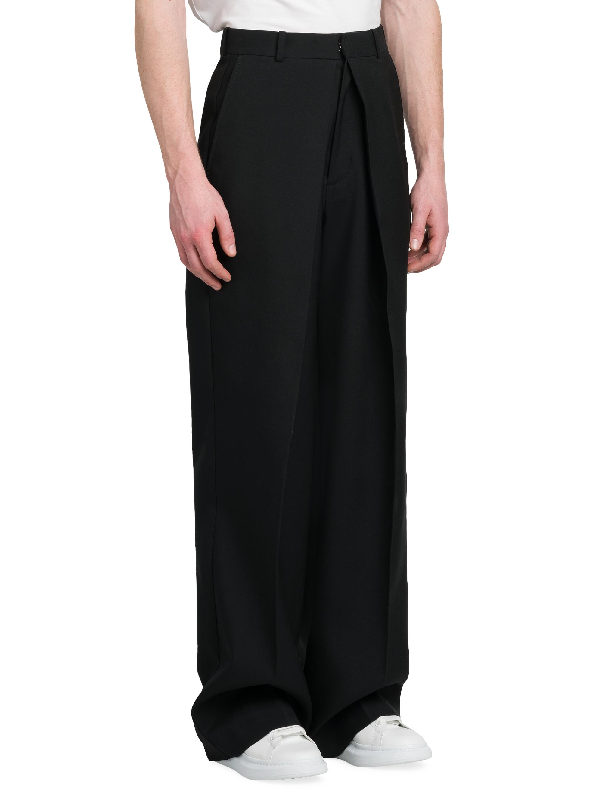 Shop Alexander McQueen Formal Deep Pleated Trousers | Saks Fifth Avenue