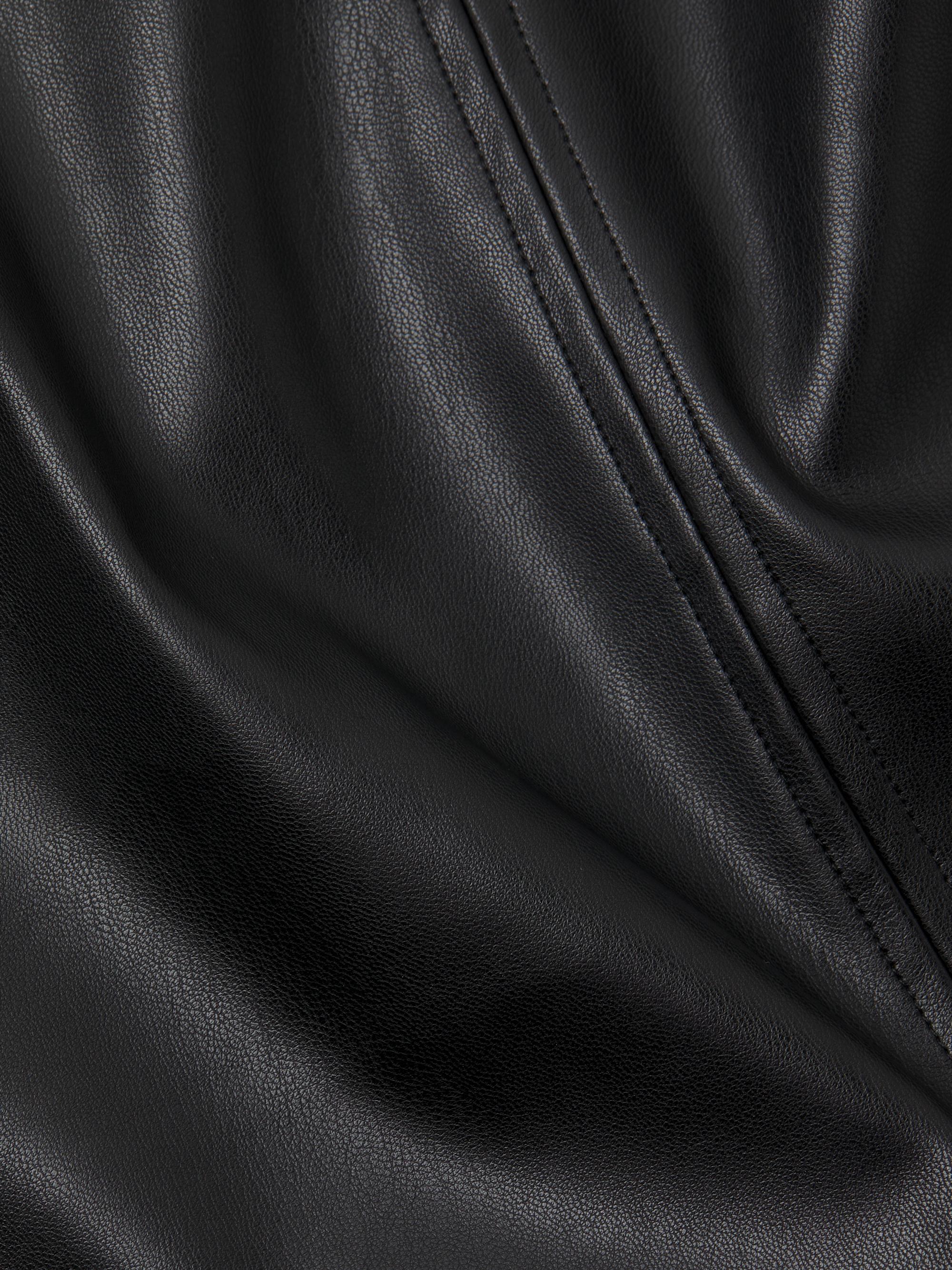 Shop Modern Citizen Pilar Belted Vegan Leather Midi-Dress | Saks Fifth ...