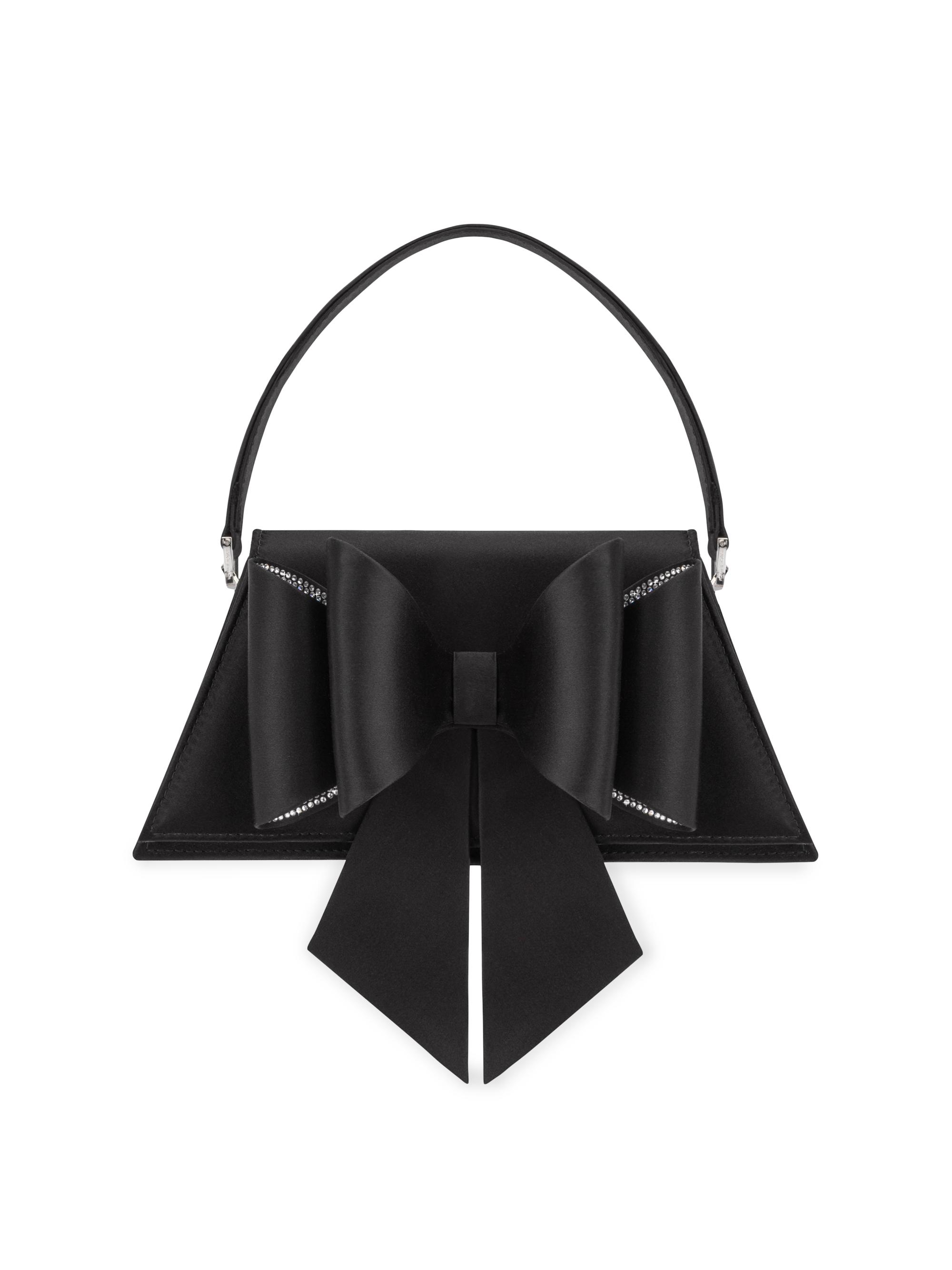 Shop Mach & Mach Le Cadeau Satin Bow Bag | Saks Fifth Avenue