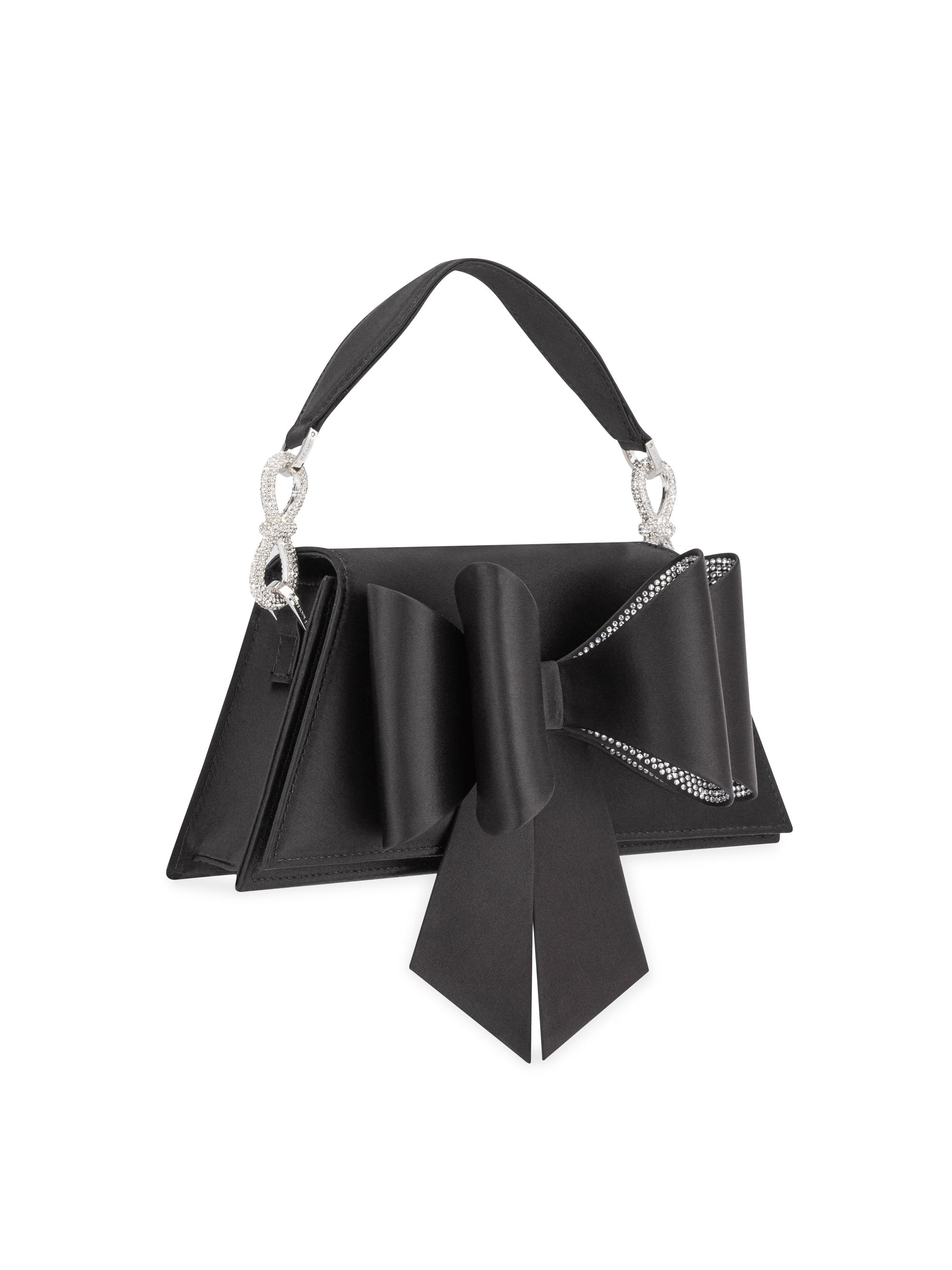Shop Mach & Mach Le Cadeau Satin Bow Bag | Saks Fifth Avenue