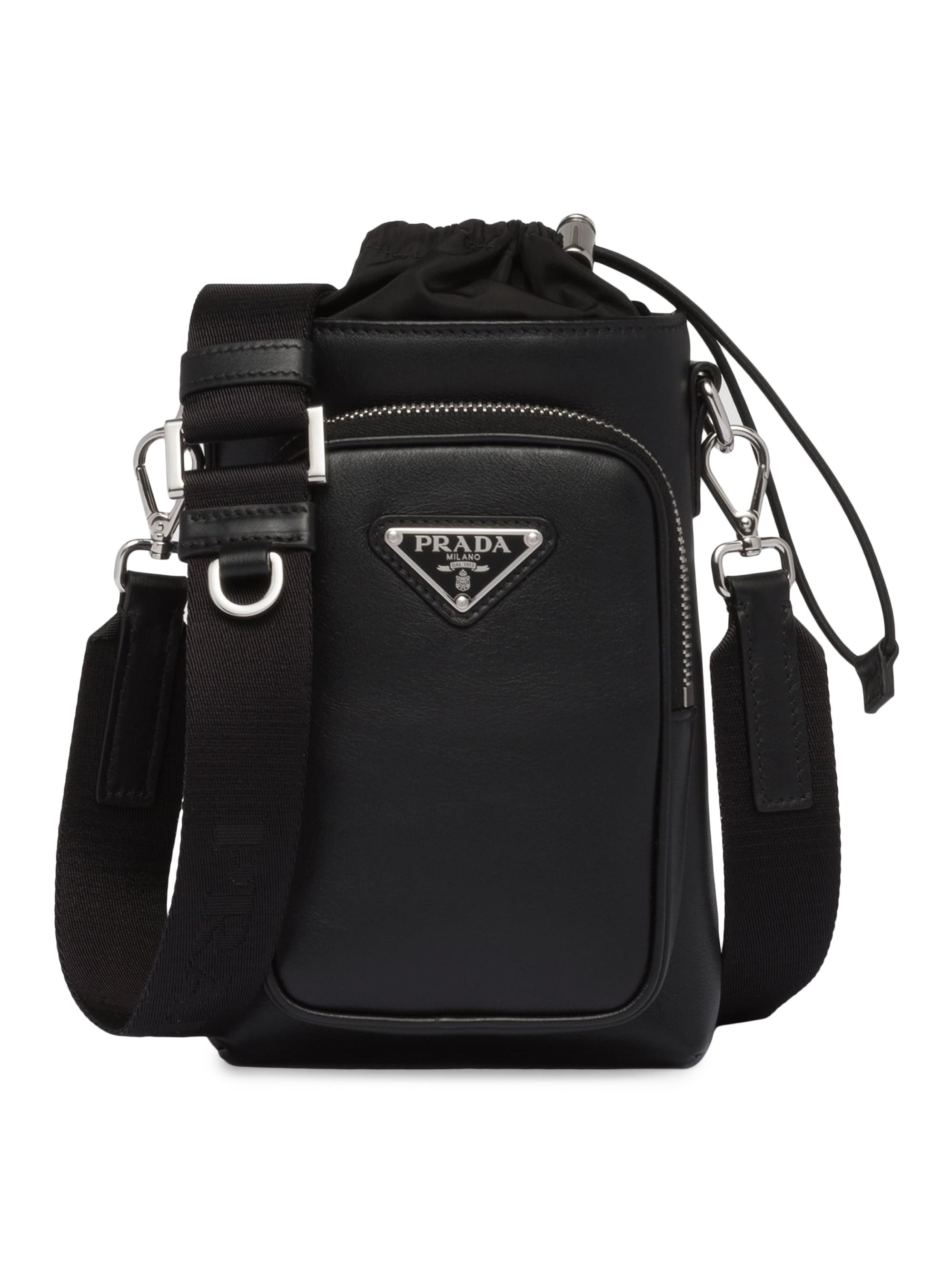 Shop Prada Leather Smartphone Case | Saks Fifth Avenue