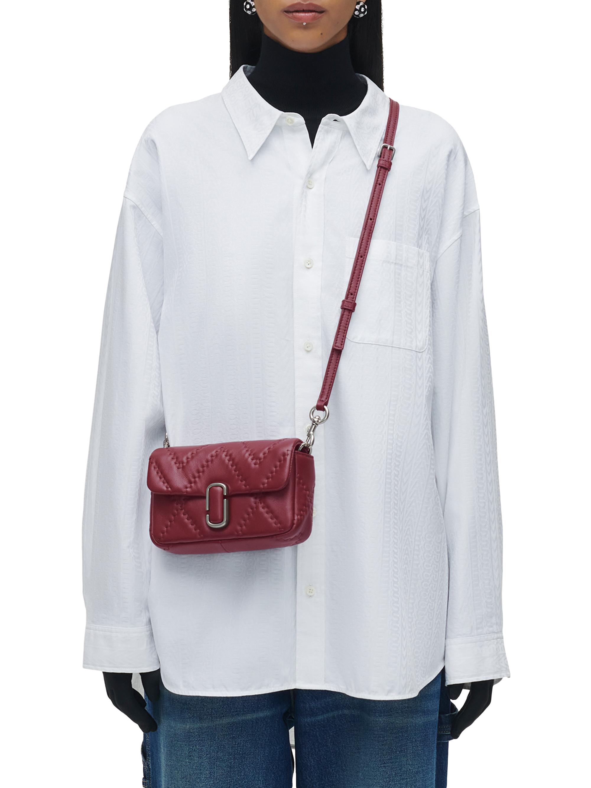 Shop Marc Jacobs The Mini Quilted Leather J Marc Shoulder Bag | Saks ...