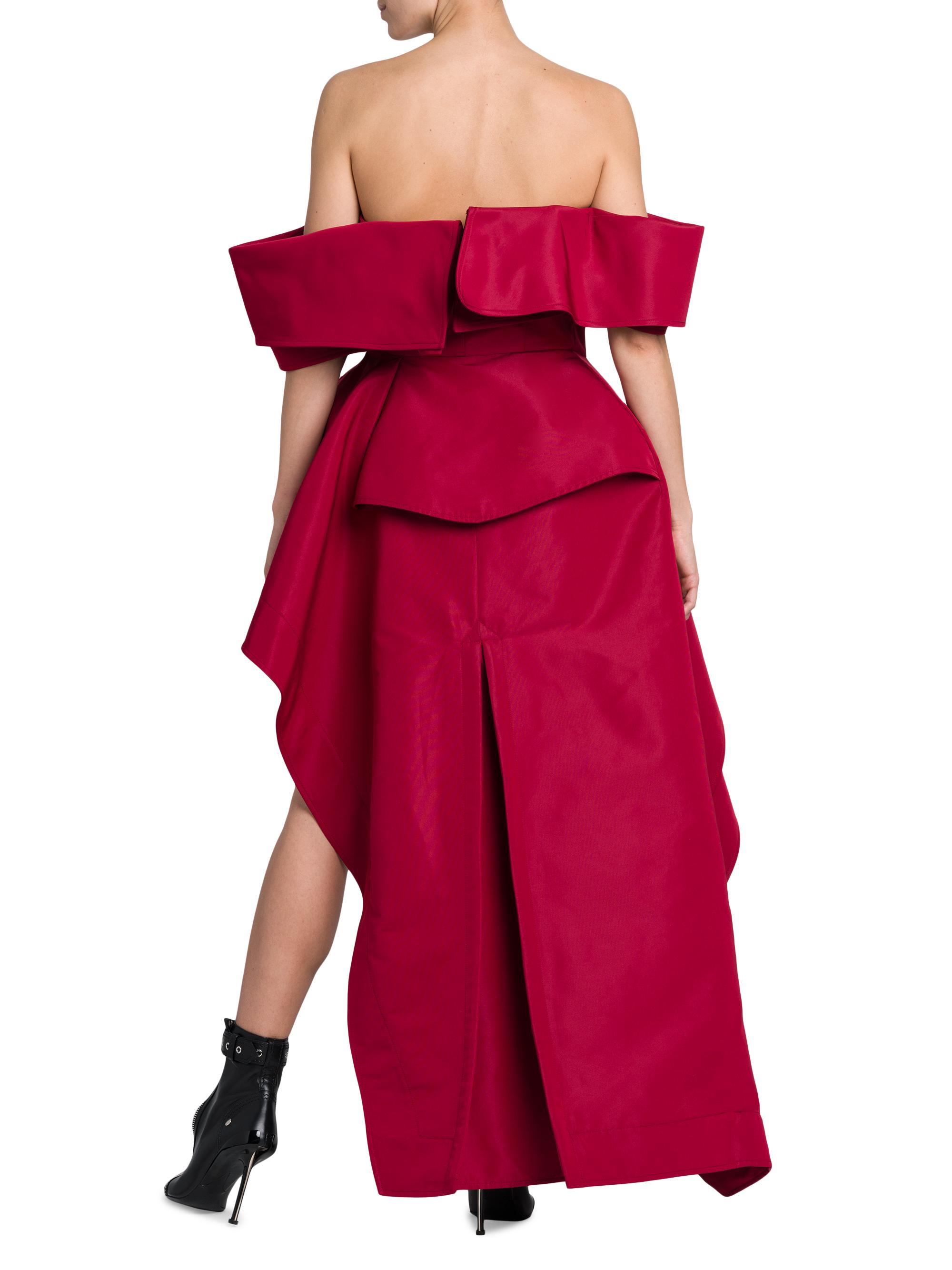 Shop Alexander McQueen Ruffled High-Low Gown | Saks Fifth Avenue