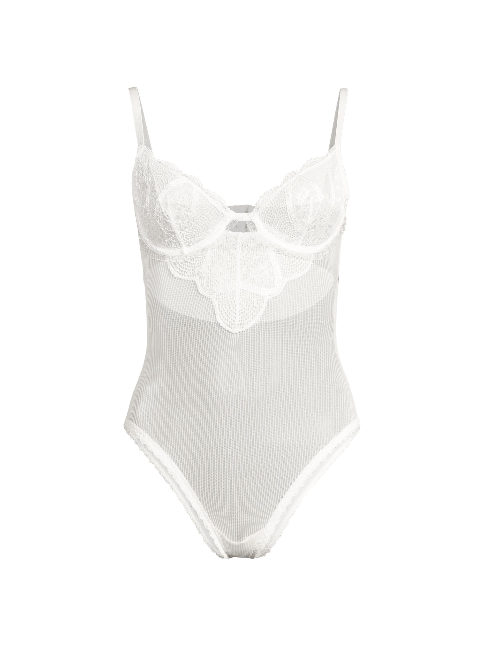 Shop Kat the Label Zephyr Mesh Bodysuit | Saks Fifth Avenue