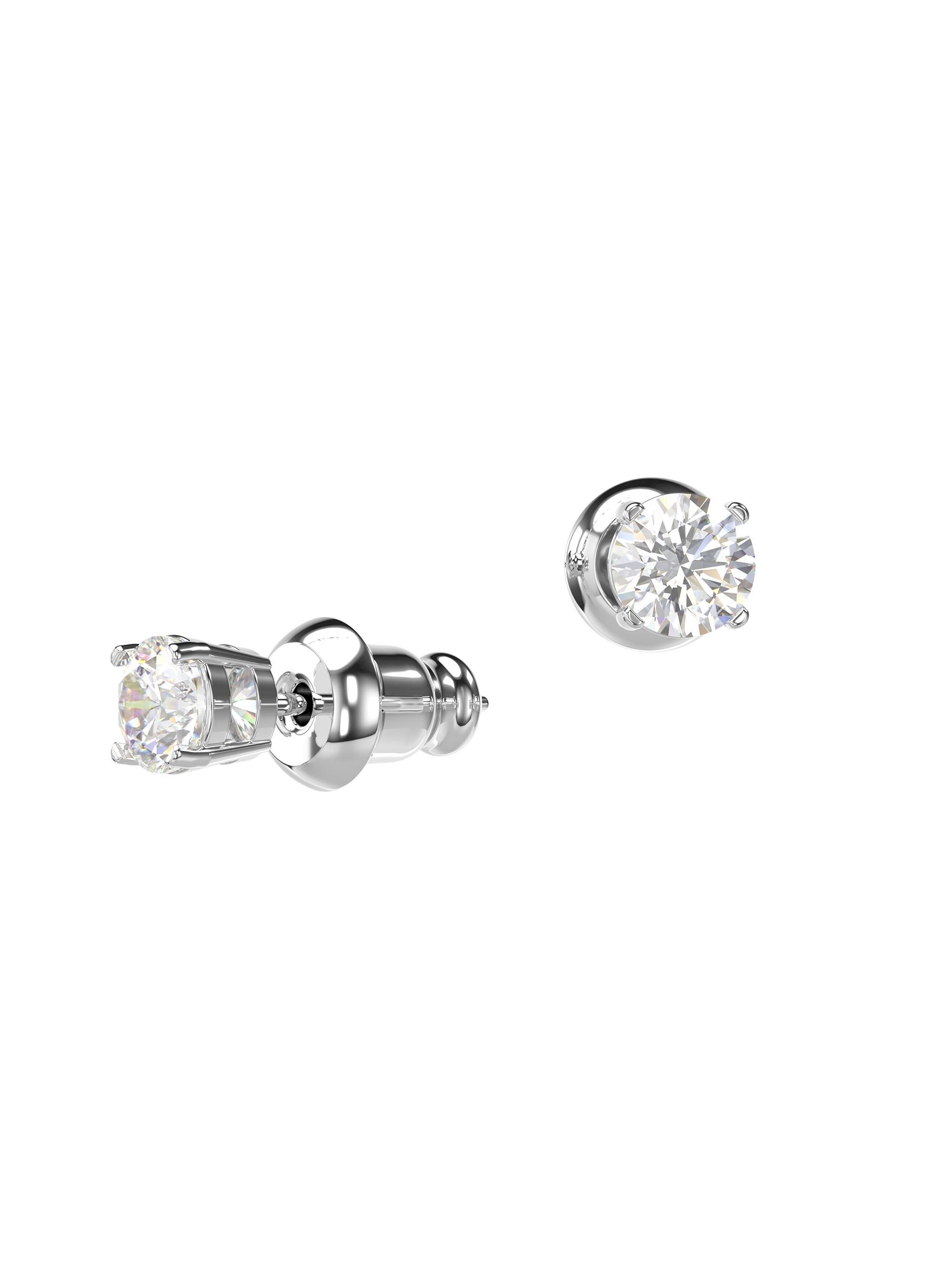 Shop Swarovski Mesmera Rhodium-Plated & Crystal Mixed-Cut 3-Piece Gift ...
