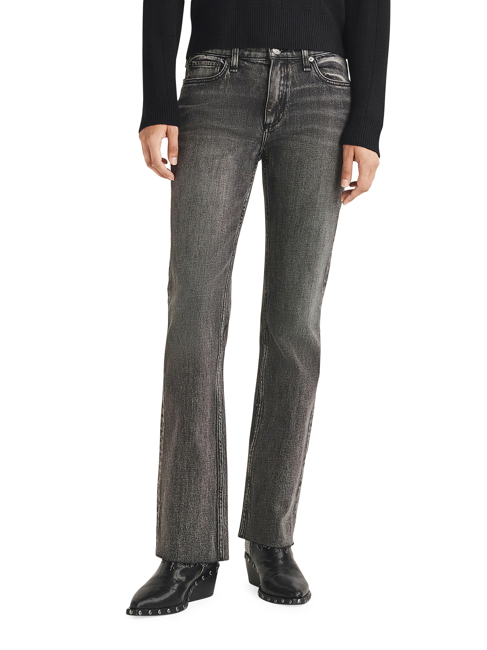 Shop rag & bone Peyton Mid-Rise Boot-Cut Jeans | Saks Fifth Avenue