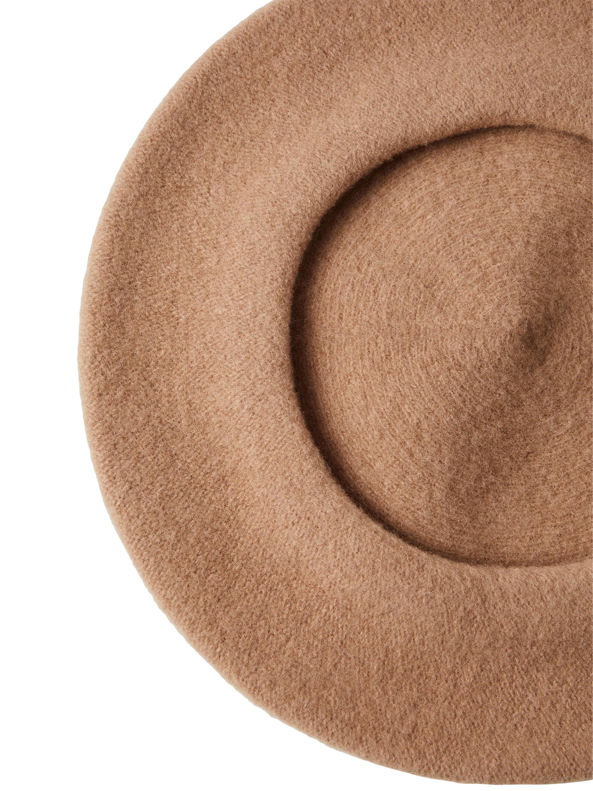Shop Brunello Cucinelli Wool Beret Hat with Precious Detail | Saks ...