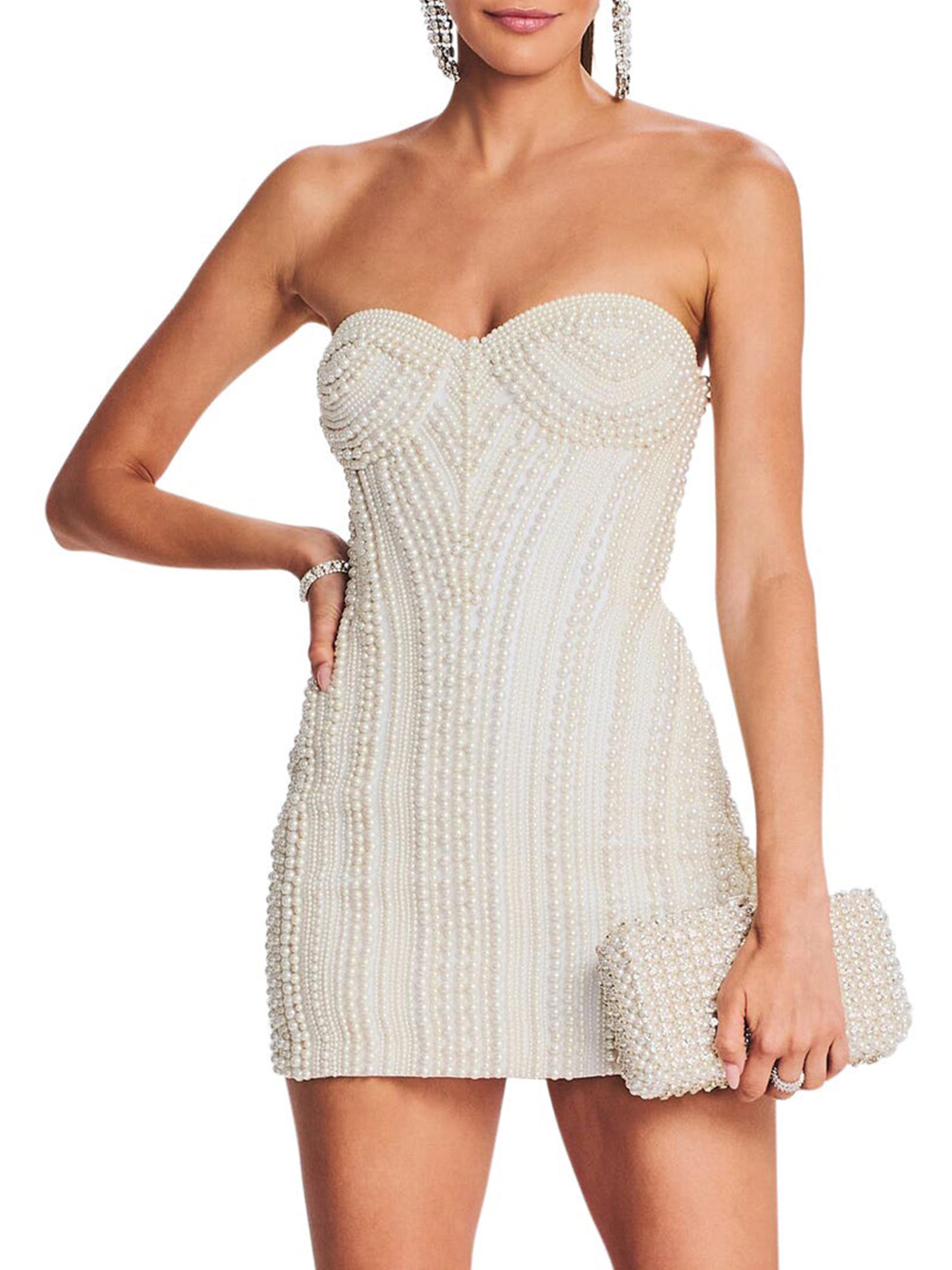 Shop Retrofête Deema Pearl Dress | Saks Fifth Avenue