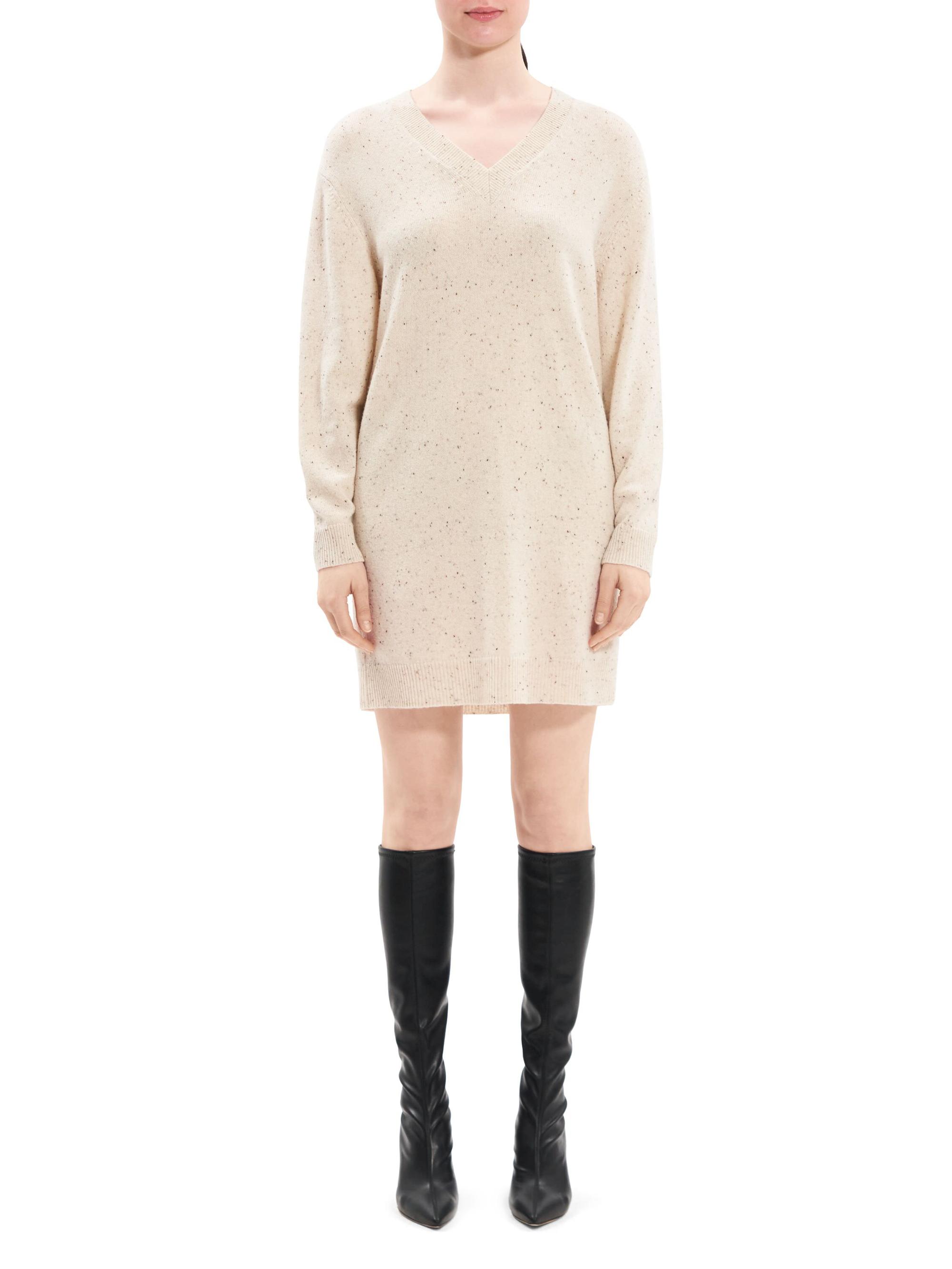 Shop Theory Donegal Wool-Blend Sweater Minidress | Saks Fifth Avenue
