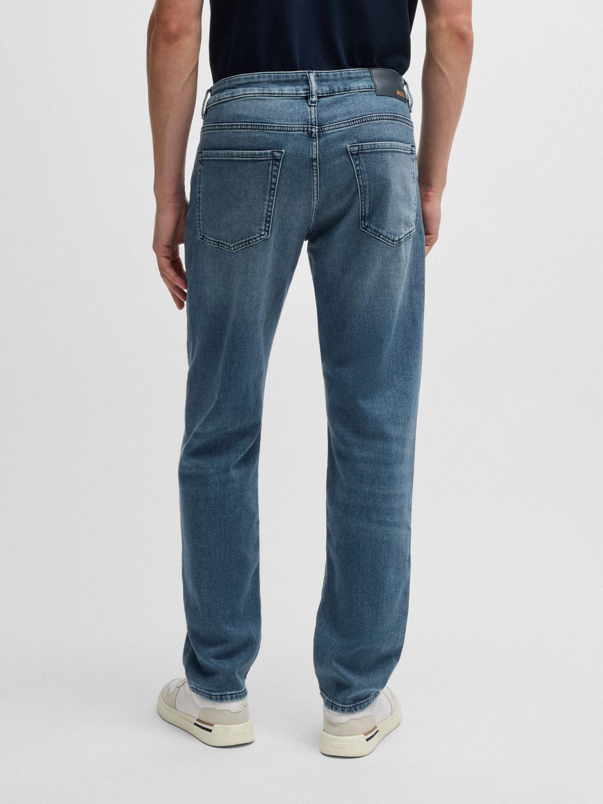 Shop BOSS Regular-Fit Jeans In Comfort-Stretch Denim | Saks Fifth Avenue