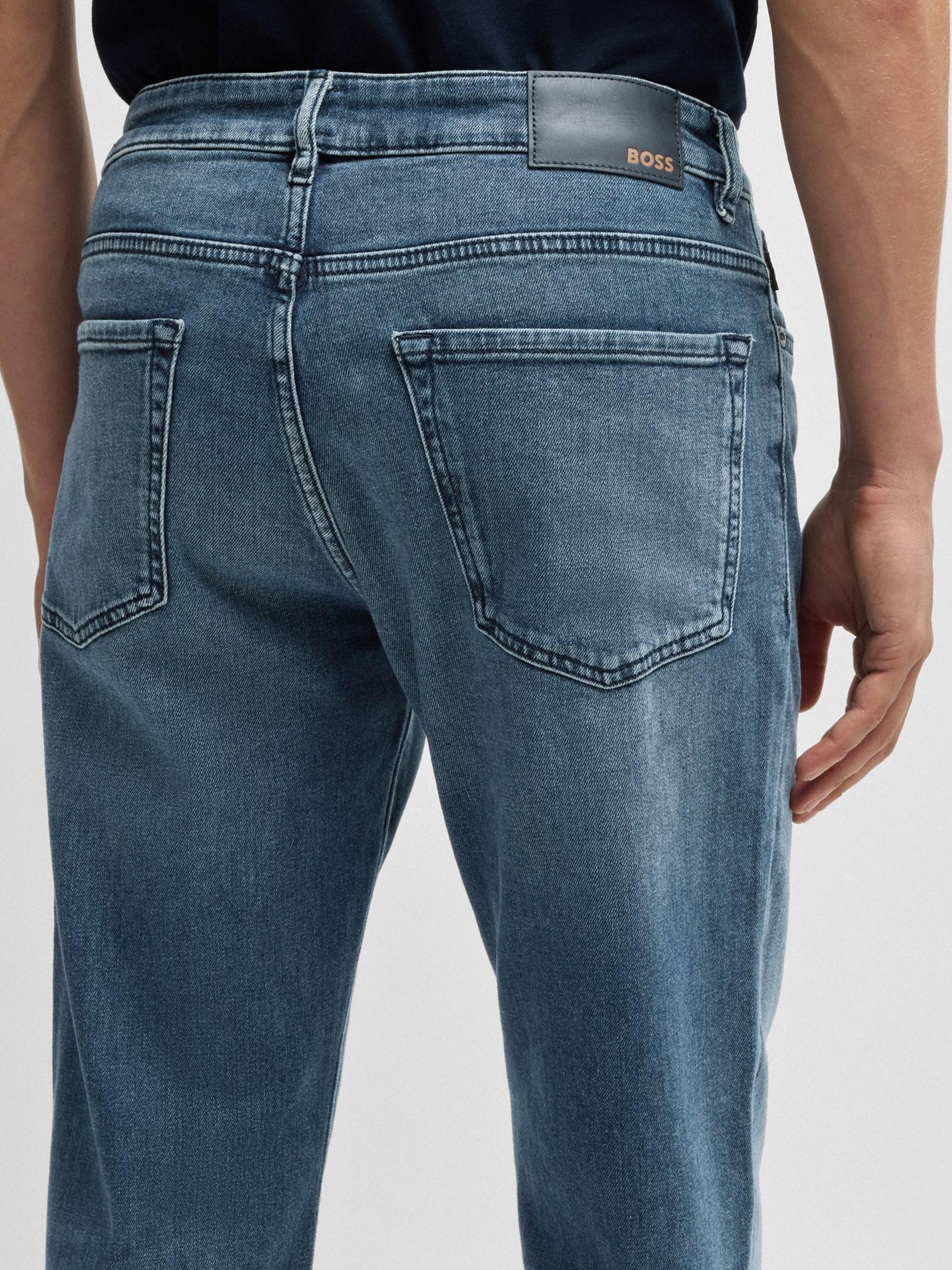 Shop BOSS Regular-Fit Jeans In Comfort-Stretch Denim | Saks Fifth Avenue