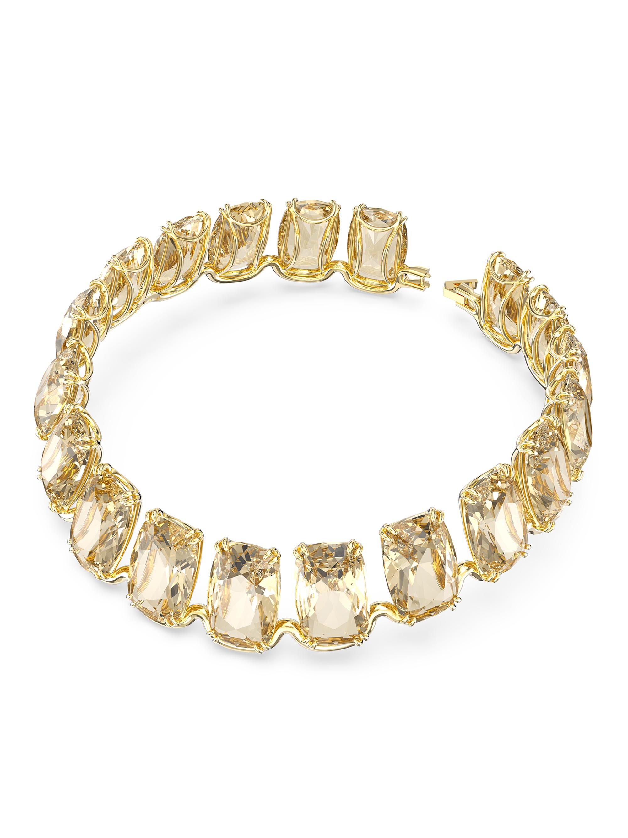 Shop Swarovski Harmonia Goldtone & Swarovski Crystal Choker | Saks ...