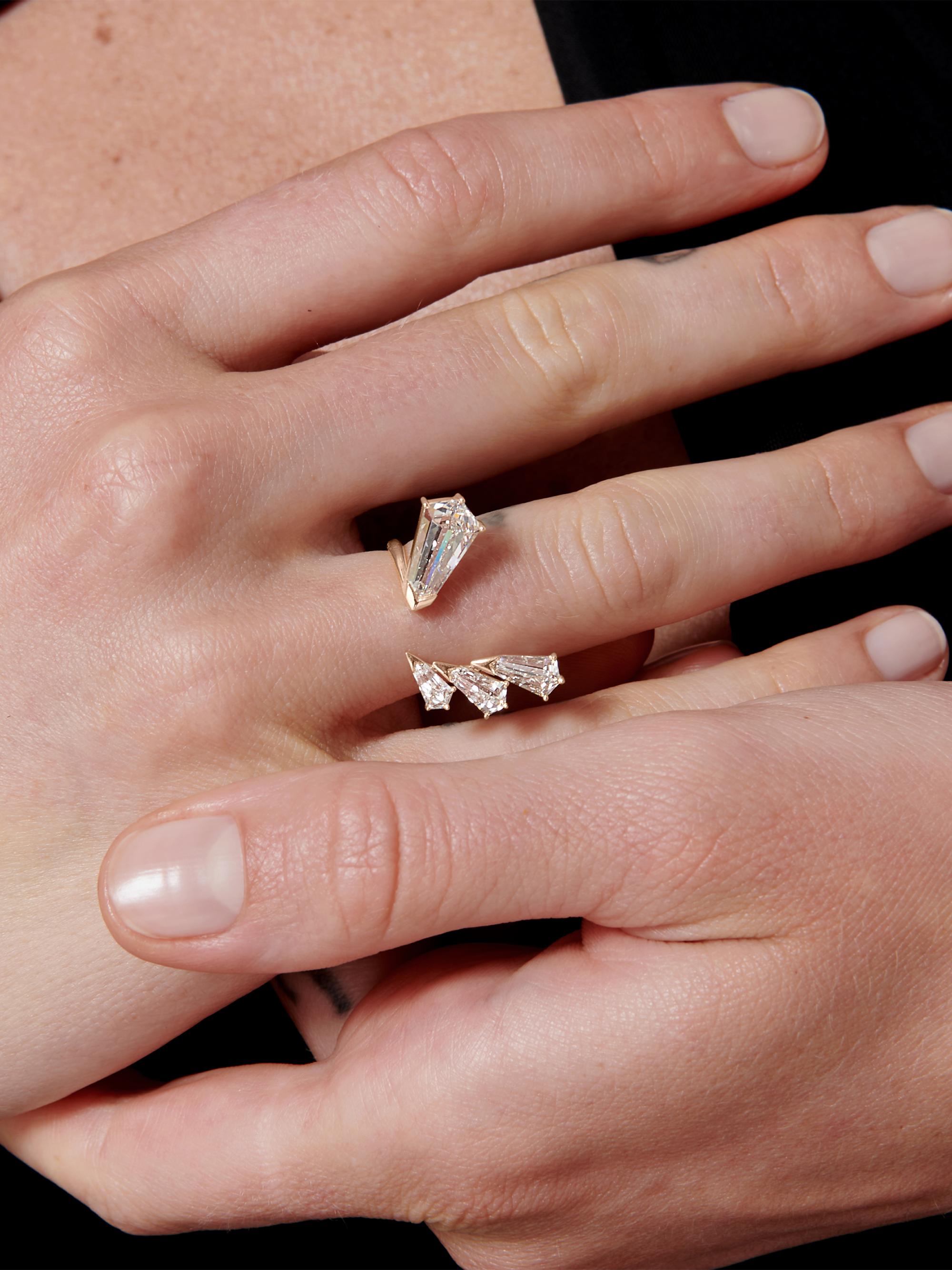 Shop Unsaid Phoenix Open Statement 18K Rose Gold & 2.75 TCW Lab-Grown Diamond Ring | Saks Fifth ...