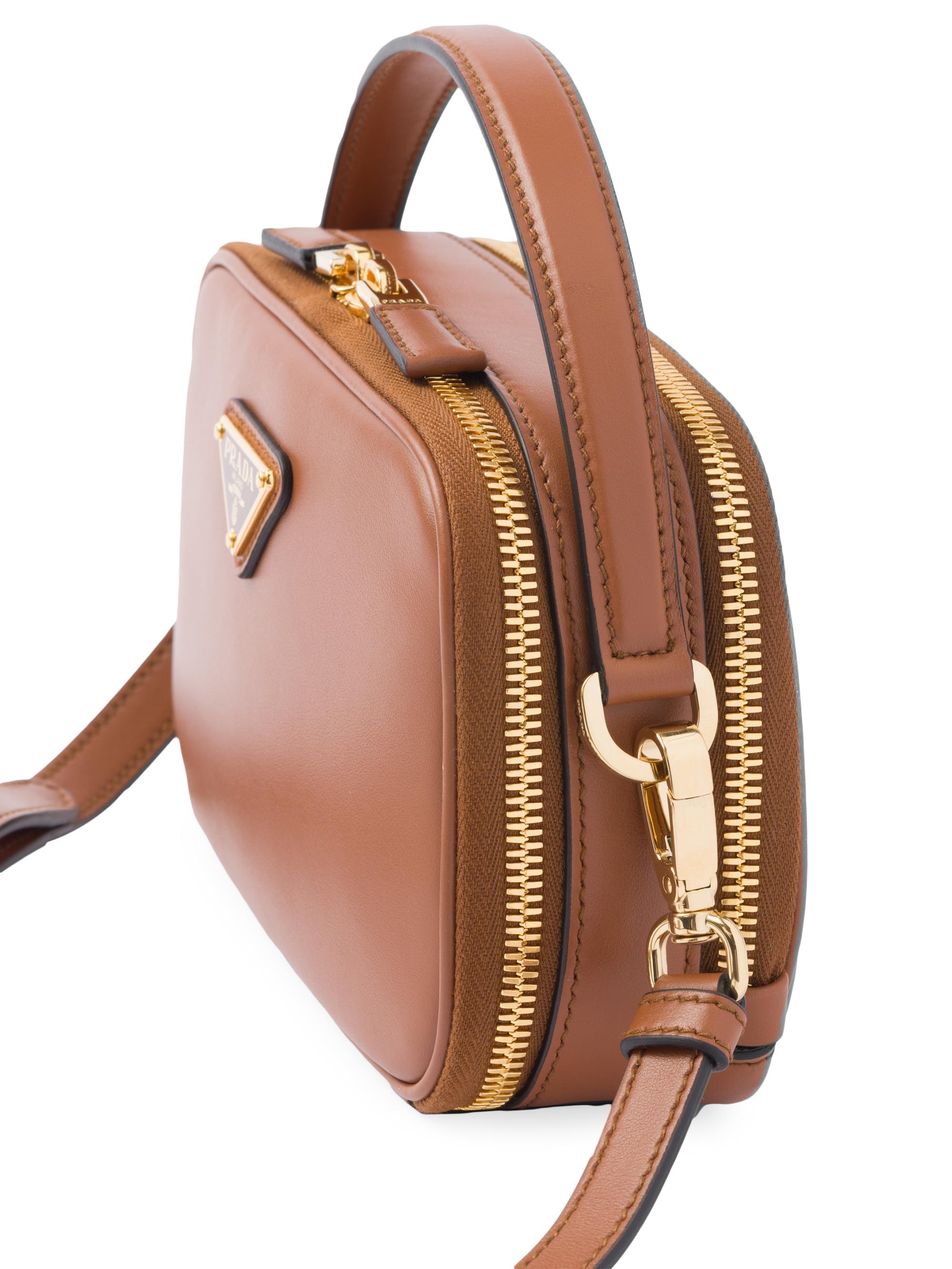 Shop Prada Leather Mini Bag | Saks Fifth Avenue