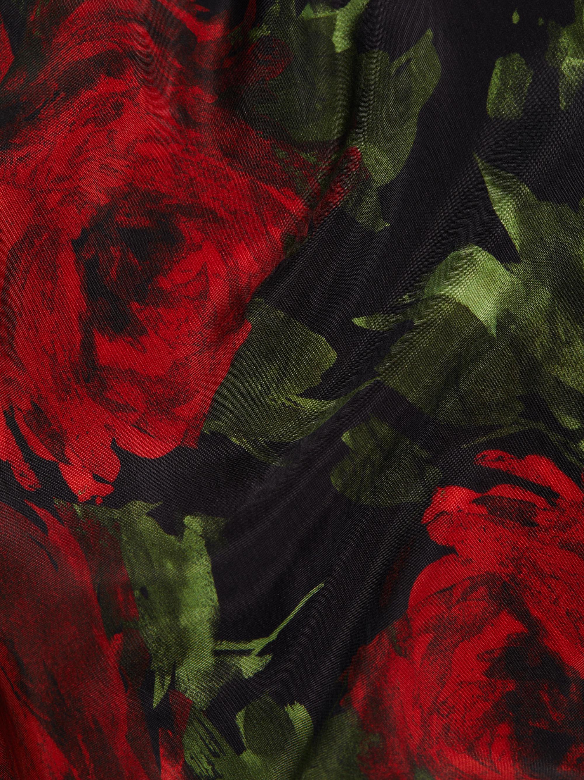 Shop Alice + Olivia Jem Floral Puff-Sleeve Minidress | Saks Fifth Avenue