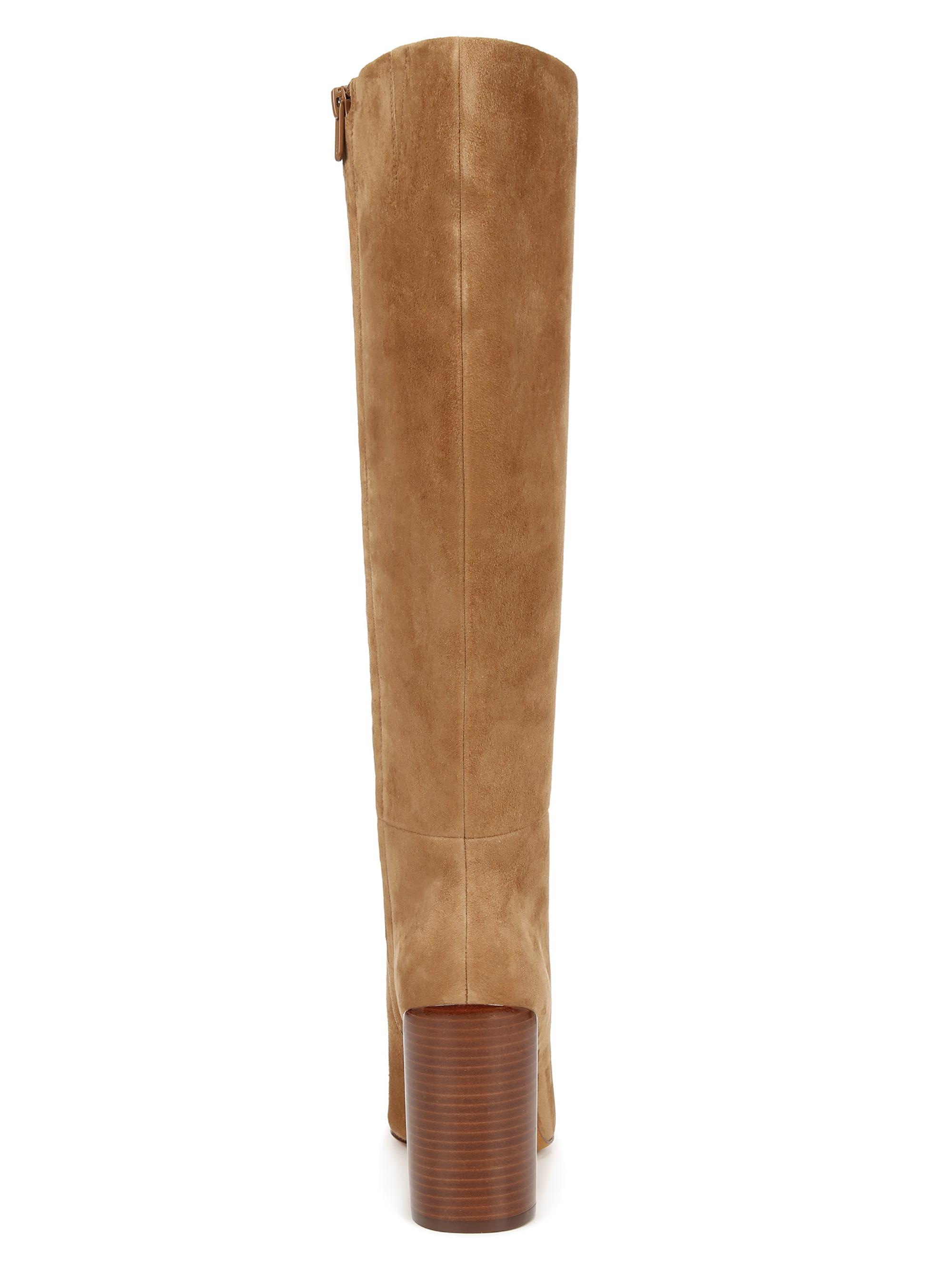 Shop Vince Pilar Knee-High Wide-Calf Suede Boots | Saks Fifth Avenue