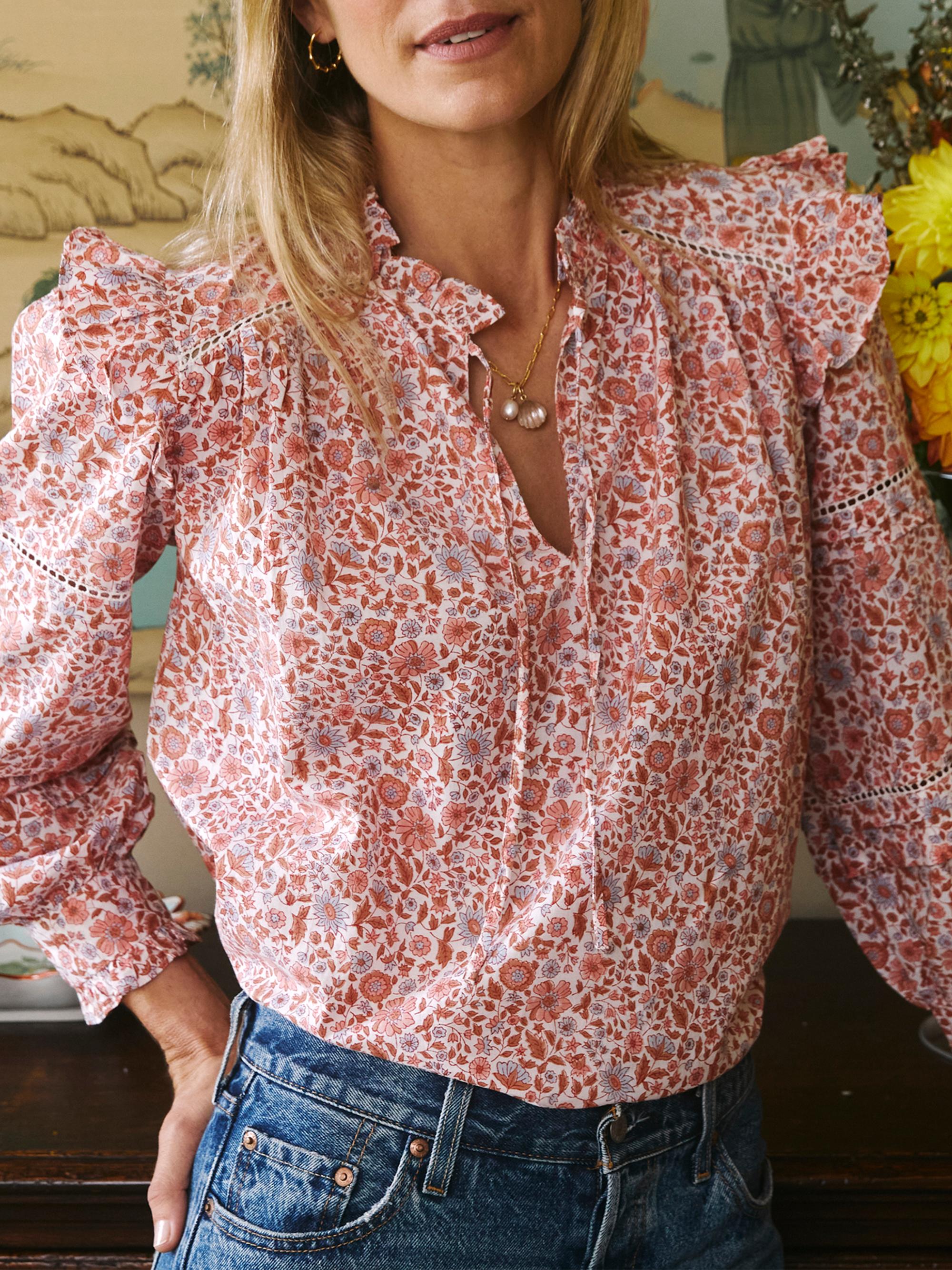 Shop Pink City Prints Ruby Blouse | Saks Fifth Avenue