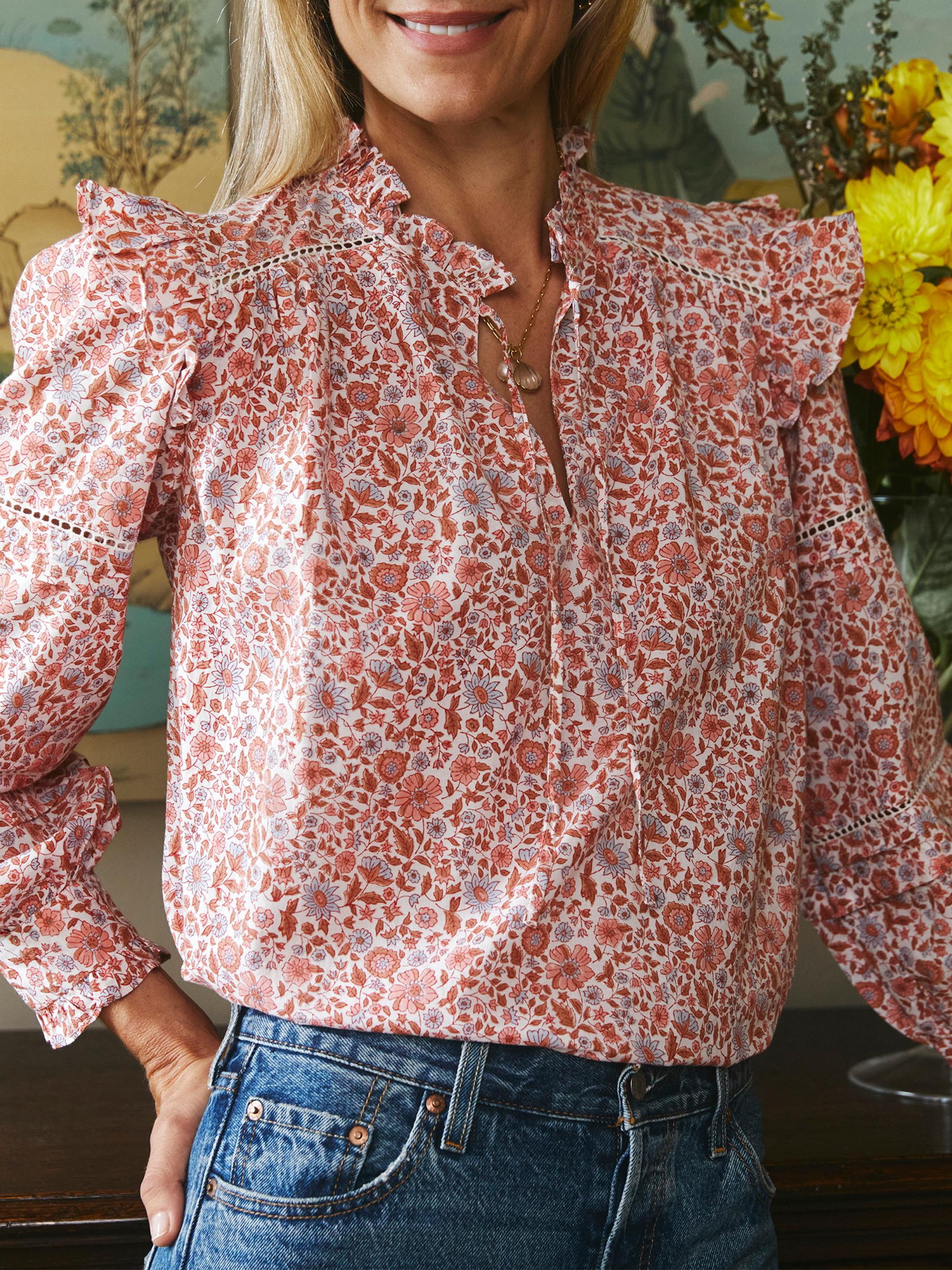 Shop Pink City Prints Ruby Blouse | Saks Fifth Avenue